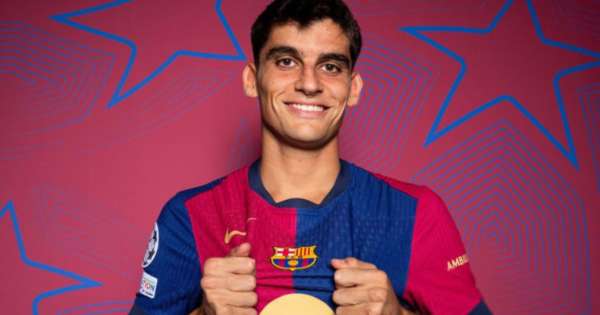 Gerard Martín renovó con el Barcelona hasta 2028 y una cláusula de 100 ...