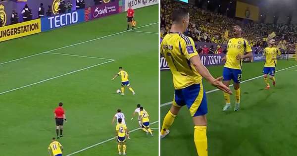 Que 40 años no son nada: el golazo de Panenka de Cristiano en Al-Nassr - Bitbol