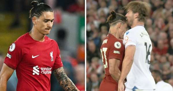 "He was ANGRY with me": The player who got Darwin Nuñez sent off speaks ...