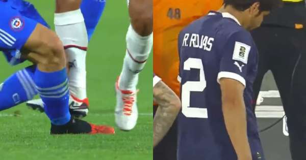 Criminal: Robert Rojas casi le rompe el tobillo a Gabriel Suazo - Bitbol